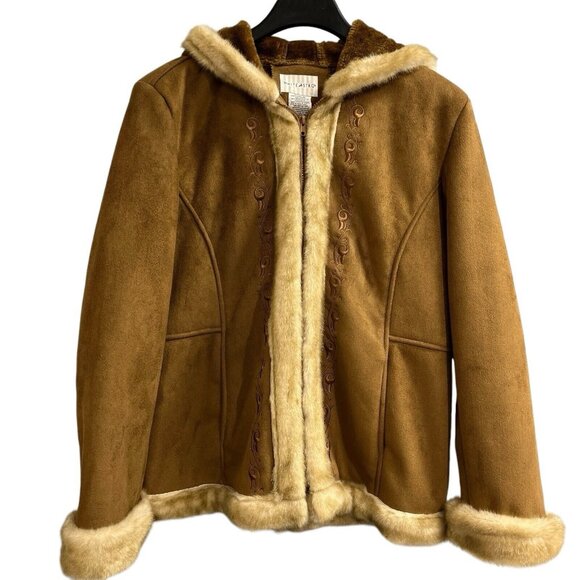 White Stag | Jackets & Coats | Vintage Penny Lane Coat Womens Xl Faux ...